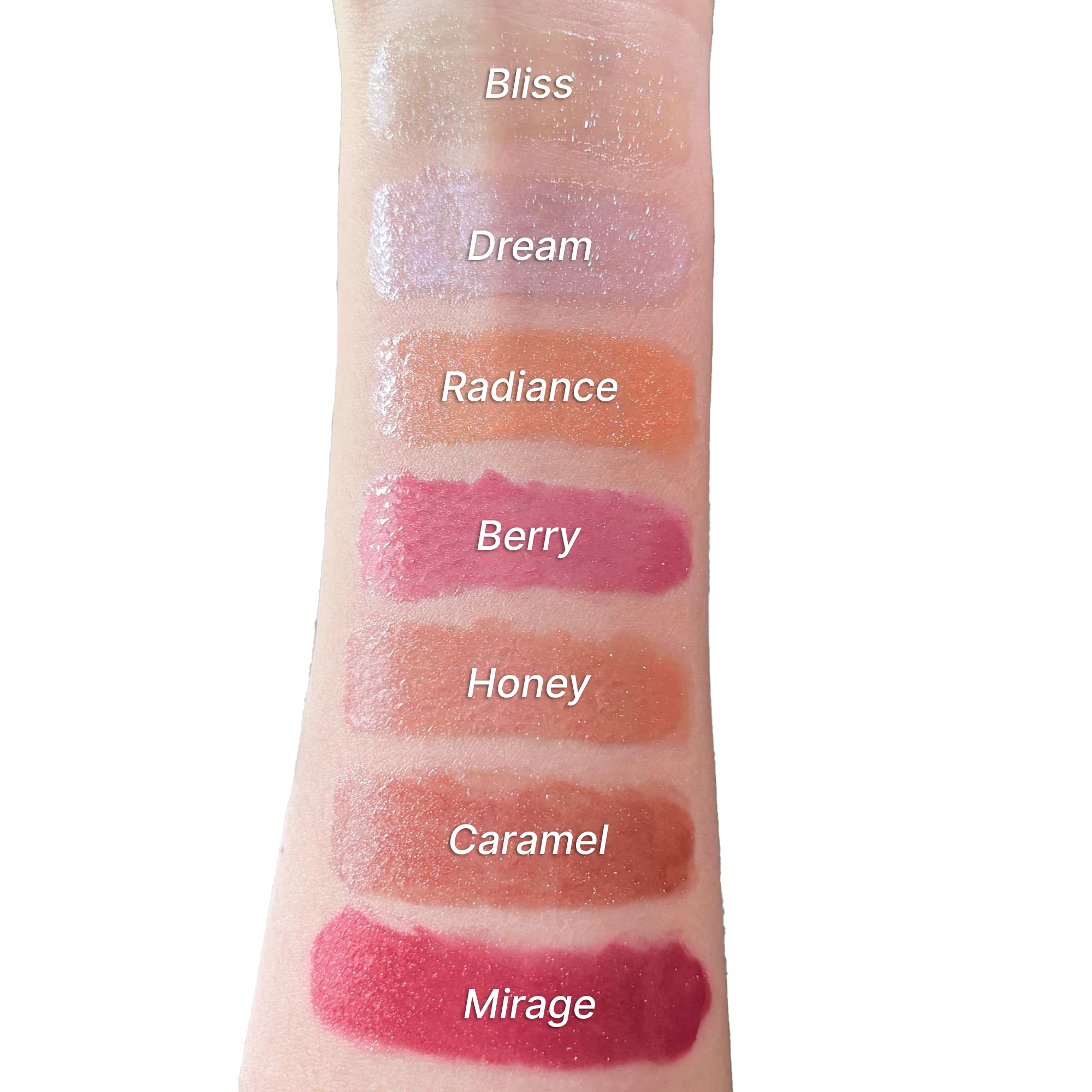 Moisture Glaze Glossy Lip Balm, Sampler Kit | Auraline Beauty